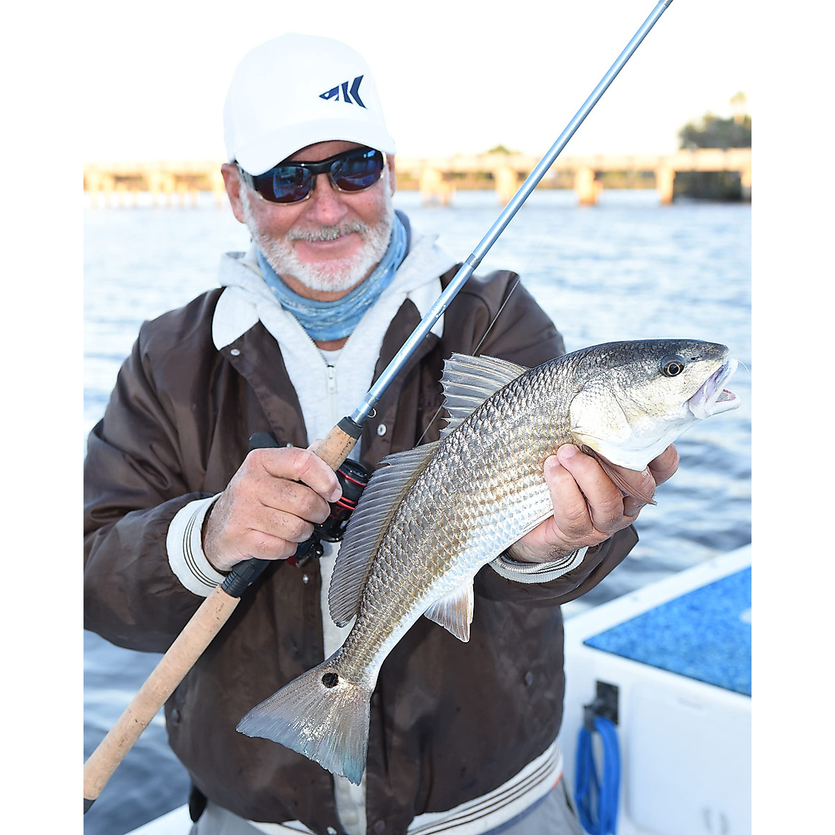 KastKing Estuary Inshore Saltwater Fishing Rods, Spinning Rod 7'0" - Medium - Fast