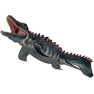 Gemini& Genius Dinosaur Toys Mosasaurus with Movable Jaw Large Sea Monster Dinosaur Ocean Shark Figure Toys Collection or Gift for Kids