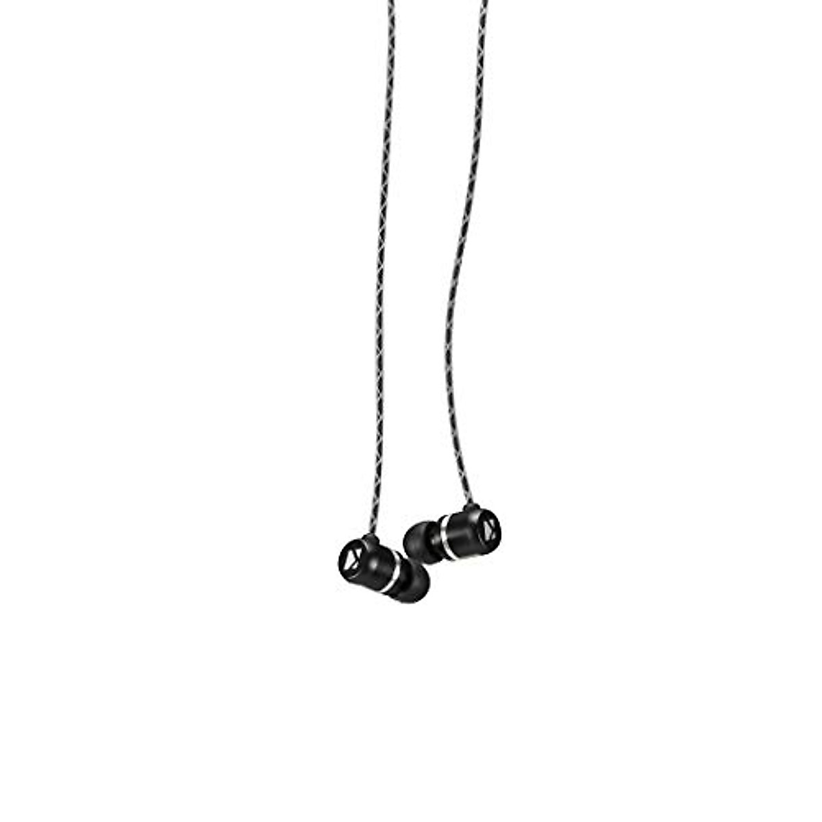 KICKER 43EB93B Microfit Premium Earbuds | in-Ear Noise-Isolating Earphones | Silicon Ear Tips 4 Sizes | in-Line Mic and Multi-Function Button | Legendary Audio Quality