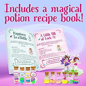 Creative Kids Make & Share Magic Potions | Make Your Own 10 Fairy Potions | Fairy Potions Craft Kit | Magic Toys Kids Potion Making Kit | Gift for 6 7 8 9 Year Old Girl