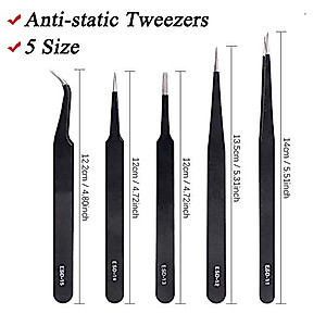 Qovydx 55Pcs Gundam Model Tool Kit Gunpla Tools Set Bandai Hobby Model Tools Kits Gundam Modeler Basic Tools for Gundam Hobby Car Airplane Building