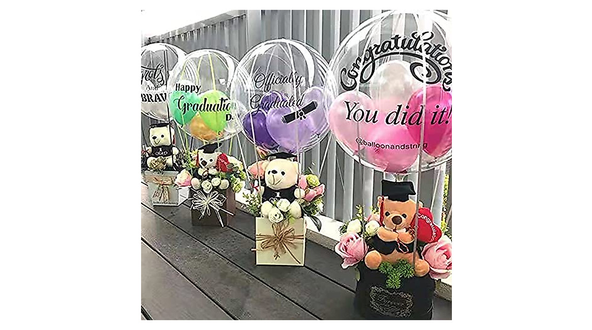 18" Clear Bobo Balloons - Perfect for Any Celebration
