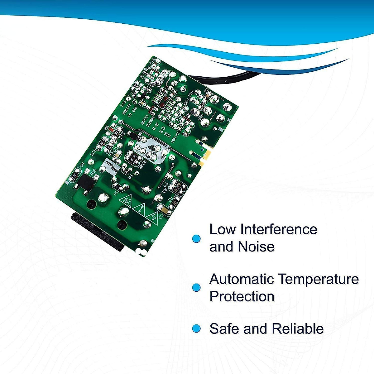 HQRP AC Adapter Compatible with Samsung AA-MA9 AAMA9 HMX-H205 HMX-H205BN HMX-H220 HMX-H300 HMX-H300BN AD44-00151A AD44-00152A AA-MA9/XAA AD44-00161A AD44-00150A AD63-04924A Charger Power Supply Cord