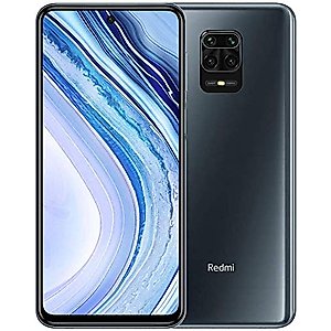 Xiaomi Redmi Note 9 Pro (128GB, 6GB) 6.67" FHD+ Display, Snapdragon 720G, Dual SIM GSM Unlocked Global 4G LTE (T-Mobile, AT&T, Metro, Straight Talk) International Model (128GB SD Bundle, Grey)