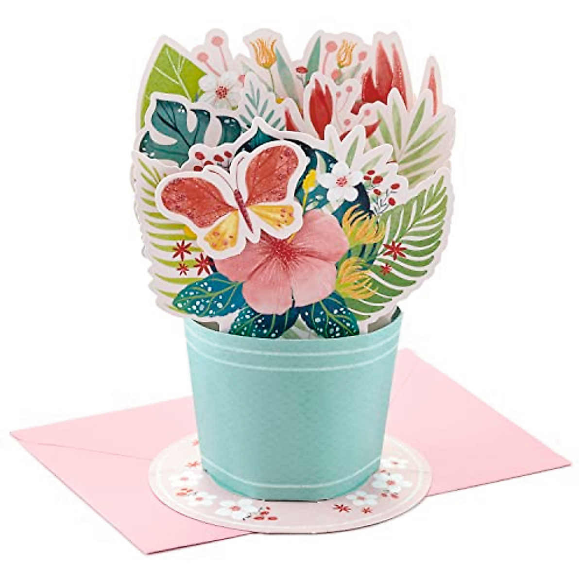 Hallmark Paper Wonder Pop Up Card for Mothers Day, Graduation, Administrative Professionals Day or Nurses Day (Displayable Bouquet)