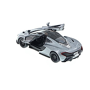 KiNSMART McLaren P1 1/36 Scale Diecast Model Toy Car (Gray)