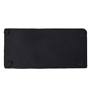 Tcrogsciss Natural Slate Cheese Boards, Individual Charcuterie Board for Appetizer, Cheese, Dessert, Tapas and Sushi Presentation