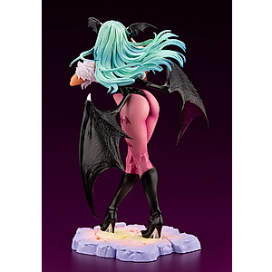 Kotobukiya Darkstalkers: Morrigan Bishoujo Statue,Multicolor