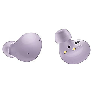 SAMSUNG Galaxy Buds2 True Wireless Earbud Headphones, Lavender - Compact and Light Design, Active Noise Cancellation, Intelligent Clear Call, Well Balanced Sound, ANC Available, Bluetooth v5.2