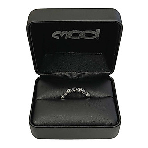 Harley-Davidson Women's Ring, Stacking Bar & Shield Rhinestone Ring HDR0170 (9)