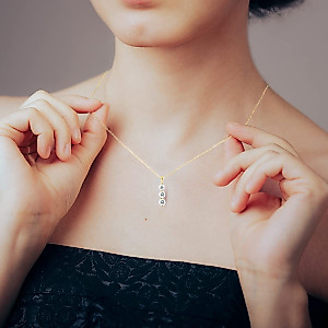 1 Carat TW Three Stone Diamond Pendant in 14K Yellow Gold
