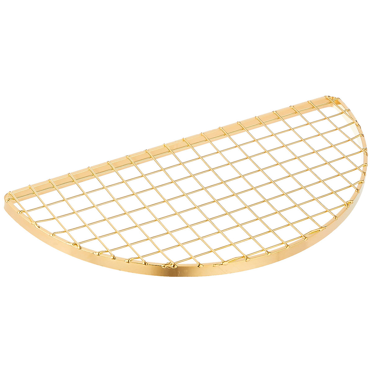 Endoshoji QML612 Commercial Mesh with Gold Finish, Small, Stainless Steel, Made in Japan