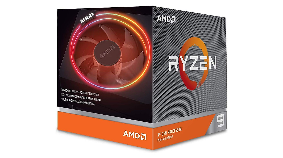 AMD Ryzen 9 3900X 12-Core Processor with Wraith Prism Cooler