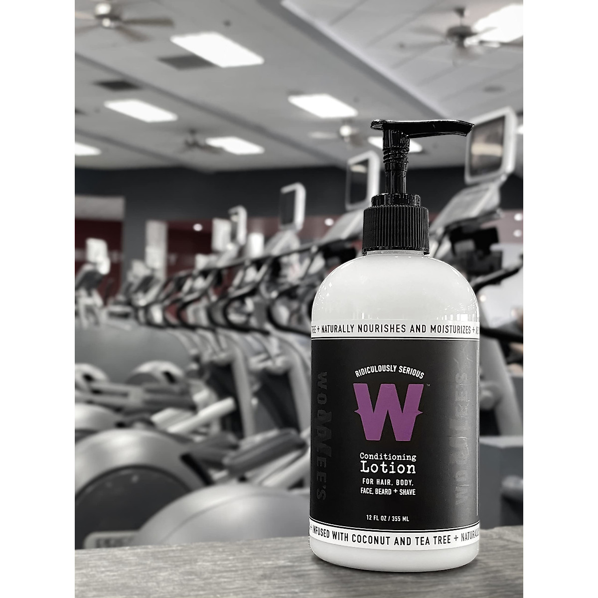Woodlee’s by Men’s Ultimate Grooming – All In One Conditioning Lotion - Men’s Leave In Conditioner - Hair & Body Moisturizer – Shave And After Shave Lotion - Infused With Coconut Oil & Tea Tree Oil -