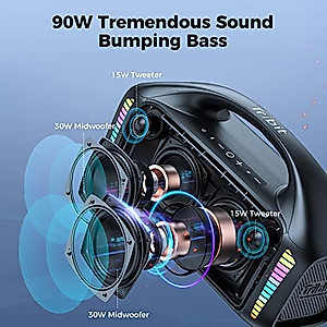 Tribit StormBox Blast Outdoor Speaker StormBox Bluetooth Speaker