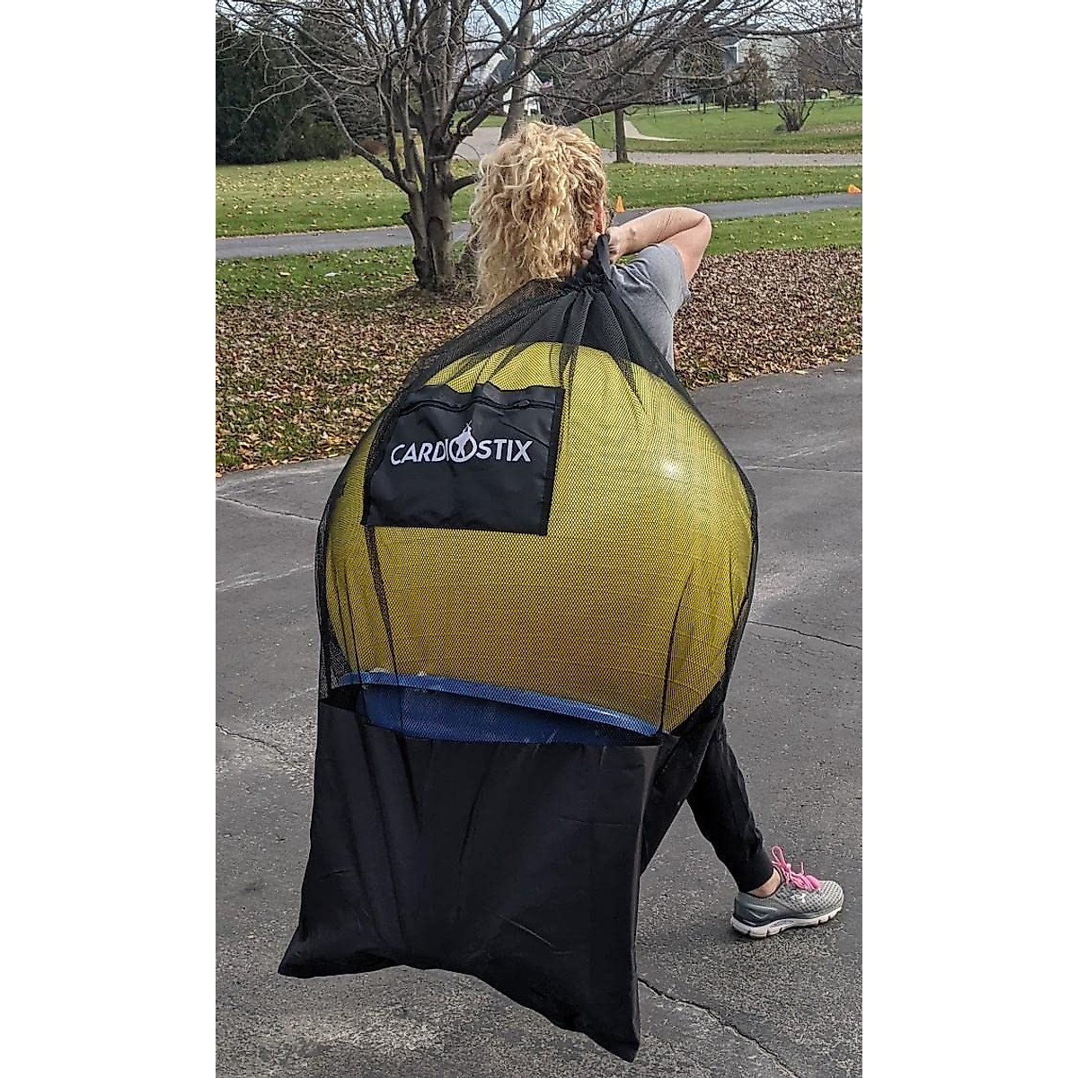 Cardiostix Bucket Ball Hauler for Cardio-Drumming | Drumsticks, Premium Mesh, Fitness, Aerobic Class, Caddy, Pound, Exercises & Workouts (Listing is for The 1 mesh Bag only)