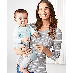 Skip Hop Silicone Pacifier Holder, Grab & Go, Grey