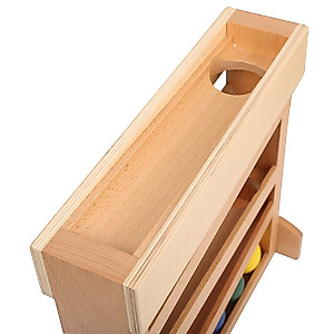 MEYOR Montessori The Tracker The Visual Tracker Tracker Ball Maze Baby Wooden Toys for 3+ Years Old