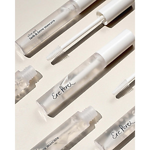 Ere Perez - Natural Aloe Gel Lash + Brow Mascara | Vegan, Cruelty-Free, Clean Beauty (Clear, 0.35 oz | 10 ml)