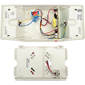 Global Industrial 2 Head LED Emergency Unit w/Fixed Optics