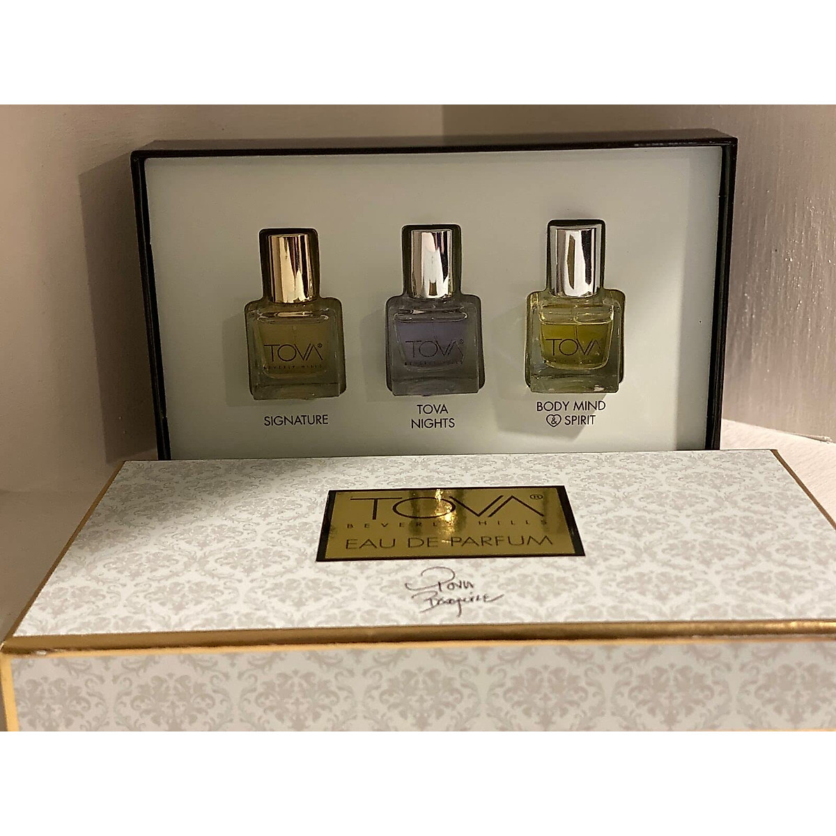 Tova Beverly Hills Signature Tova Nights, Mind Body and Spirit Mini Boxed Gift Set