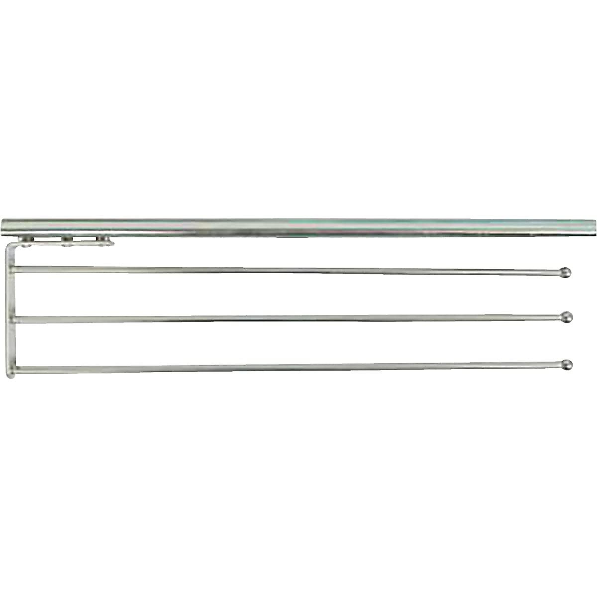 Real Solutions for Real Life Real Solutions Pull-Out Kitchen Towel Holder Bar