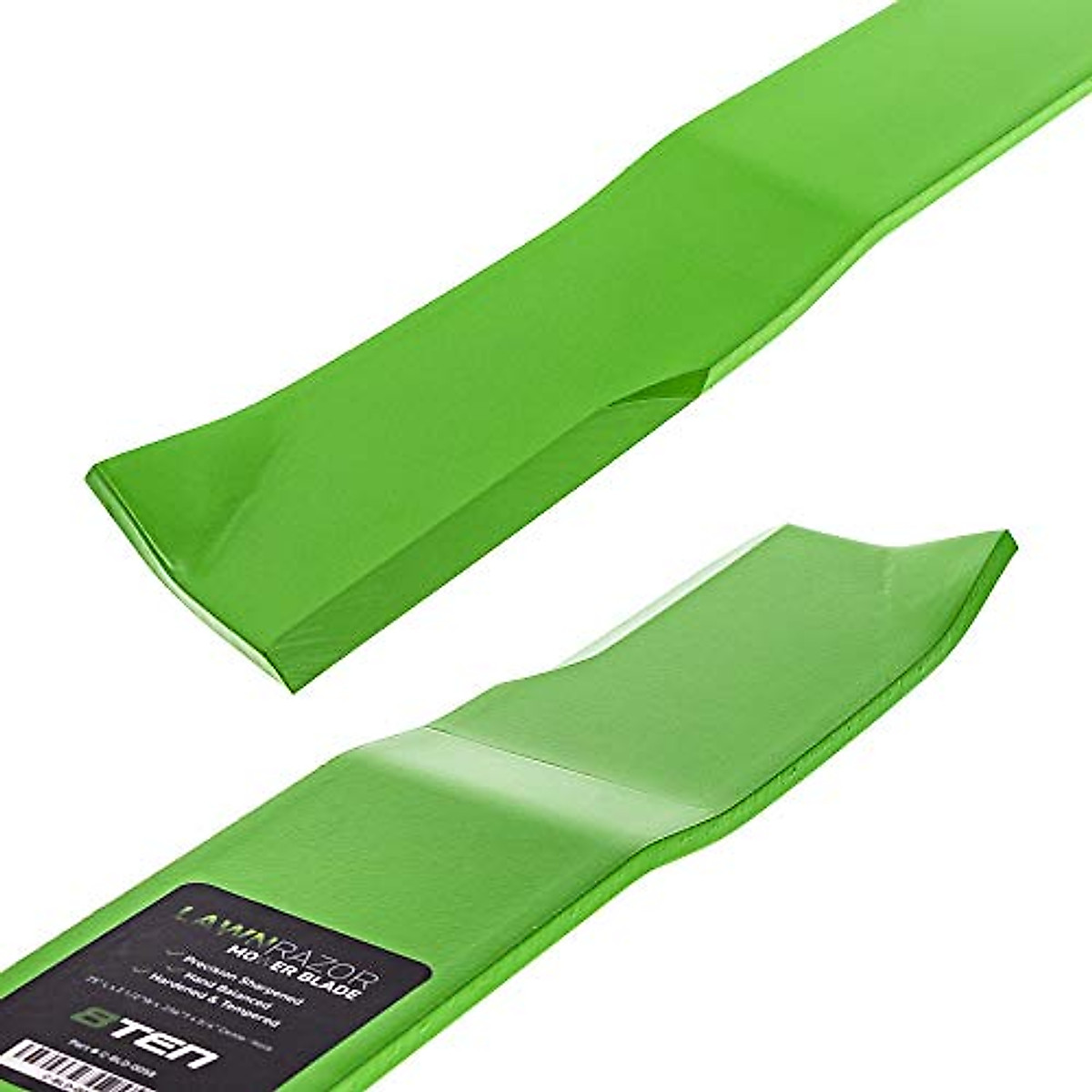 8TEN LawnRAZOR Blade Set for Lesco Toro Groundsmaster 72 inch Deck 003032 29-5530 23-2410-03 29-5530-03 (High-Lift)