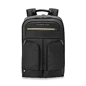 Briggs & Riley HTA, Black, Slim Expandable Backpack