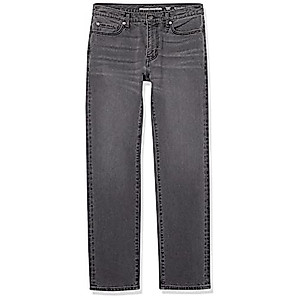Amazon Essentials Men's Straight-Fit Jean, Washed Grey, 34W x 33L