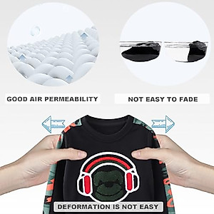 HYRAYSUN 7T Winter Boy Clothes Toddler Long Sleeve Top and Pants Set 100% Cotton 2 Piece Outfits for 7 Years Old