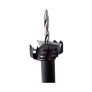 FAMAG Bormax Prima Carbide Forstner Drill Bit Set Diameter 15-50 mm and 250 mm Extension in Wooden Box 9-Piece Set