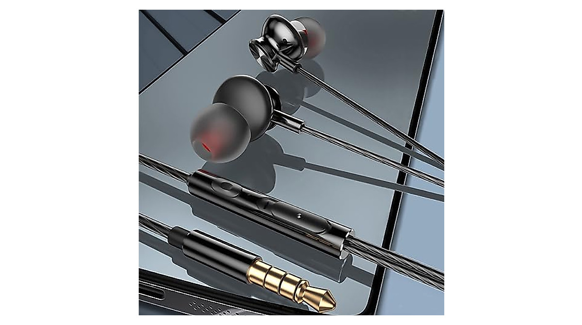 ApexOne Wired Metal Earbuds with MIC & Volume Control