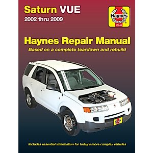 Saturn VUE (02-09) Haynes Repair Manual (Does not include information specific to hybrid models. Includes thorough vehicle coverage apart from the specific exclusion noted)