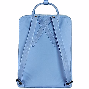 Fjällräven Kånken Unisex Travel Backpack - Side Slip Pocket - Adjustable Shoulder Straps - Dual Top Handles Ultramarine One Size One Size