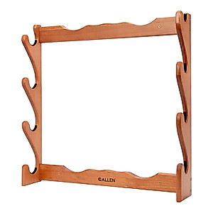 Allen Company unisex adult 4 Gun Collector Gun Rack, Wood, One Size US