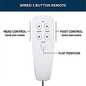 BLISSFUL NIGHTS 10 inch Gel Infused Medium Firm Memory Foam Mattress with e2 Adjustable Bed Frame Combo Set Head and Foot Incline Wired Remote (Split King)