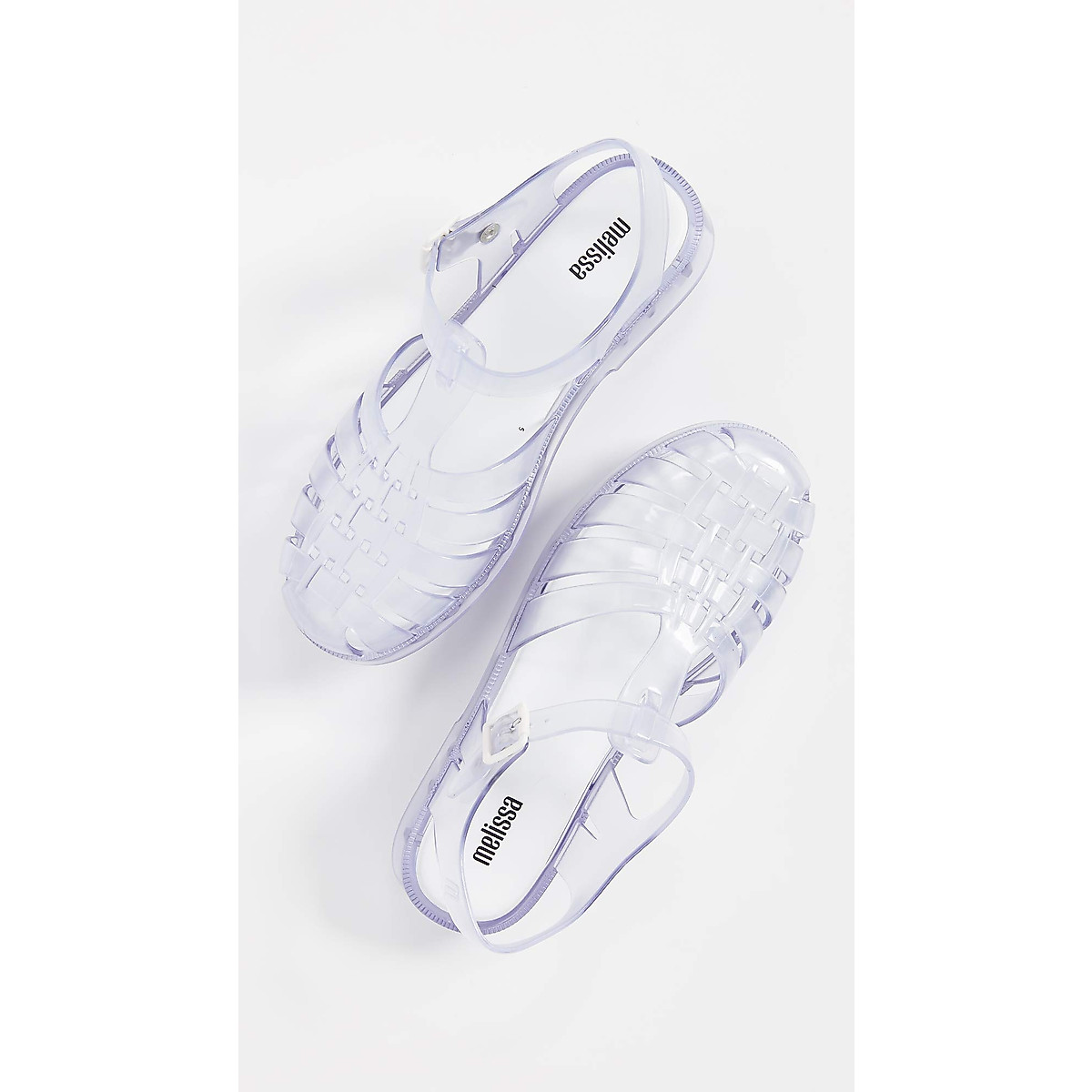 Melissa Women's Possession Sandals, Clear, 8 Medium US