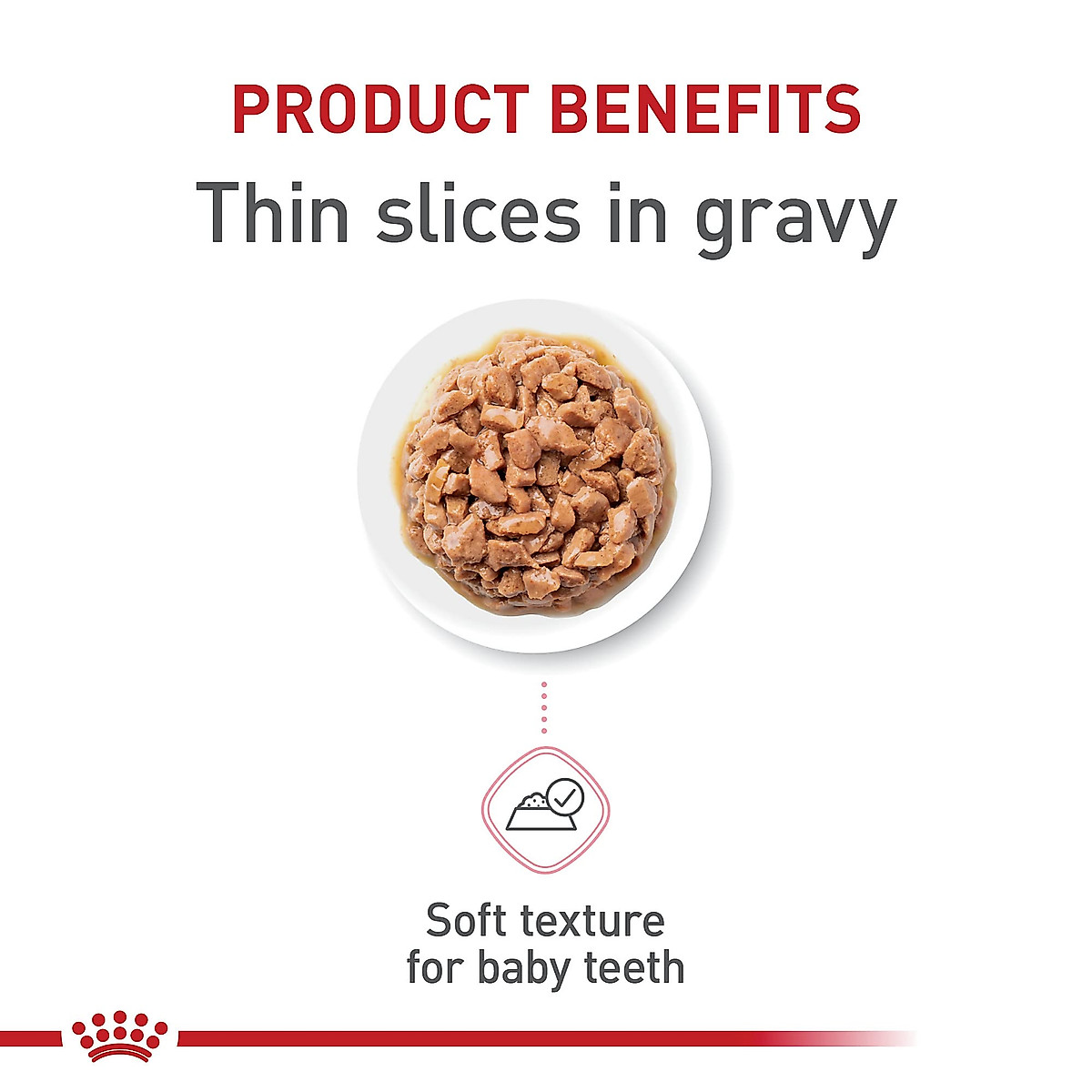 Bundle of Royal Canin Feline Health Nutrition Kitten Thin Slices in Gravy Canned Cat Food, 3 Oz Can, Pack of 24 + Royal Canin Feline Health Nutrition Kitten Canned Cat Food 24 Count (Pack of 1)