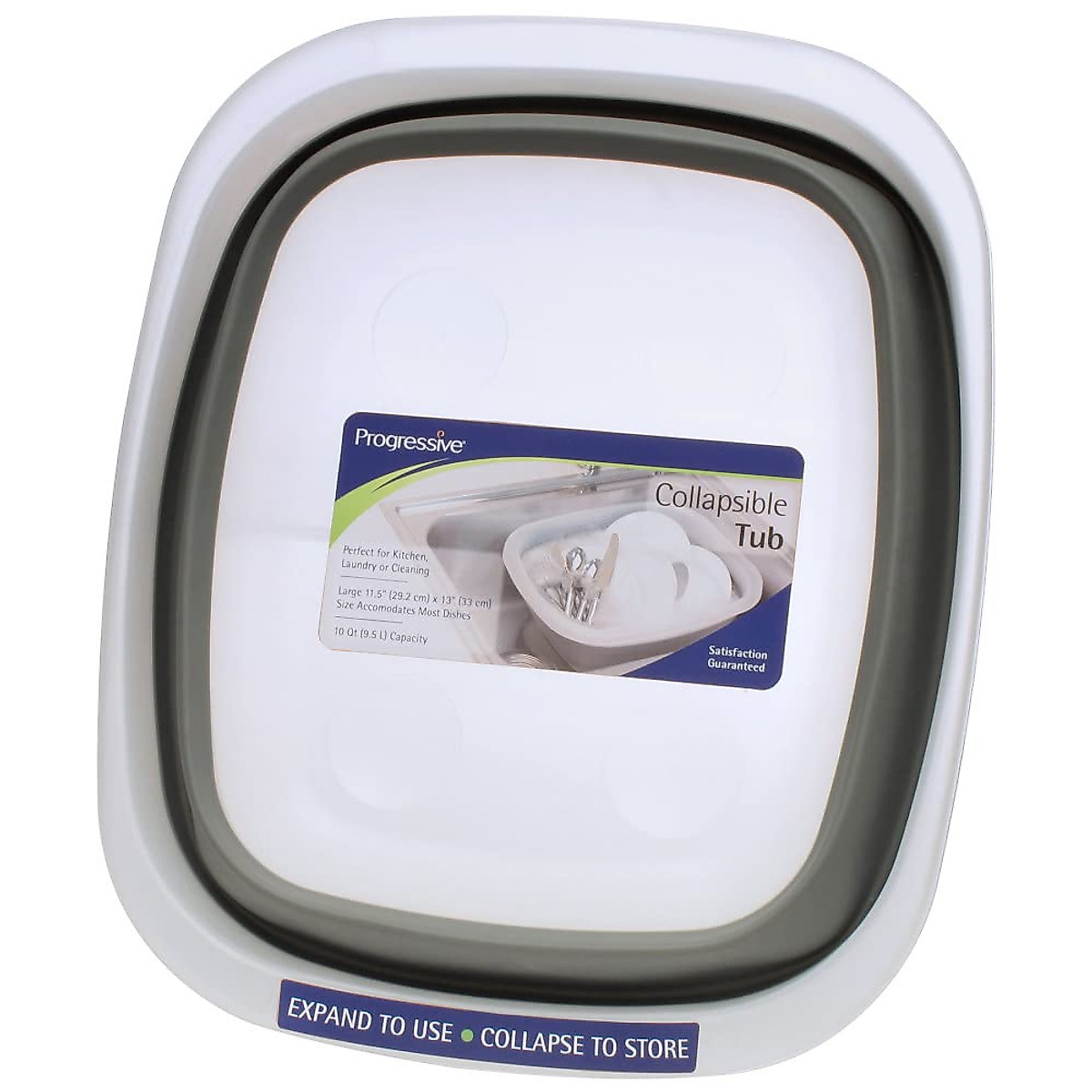 Prepworks by Progressive Collapsible Portable Wash Basin Dishpan