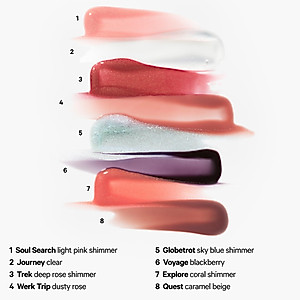 Milk Makeup Odyssey Lip Oil Gloss, Globetrot (Sky Blue Shimmer) - 0.2 oz - High-Shine Lip Gloss for Smoother, Fuller Lips - Long Lasting & Non Sticky - Sweet Vanilla Scent - Vegan Cruelty Free