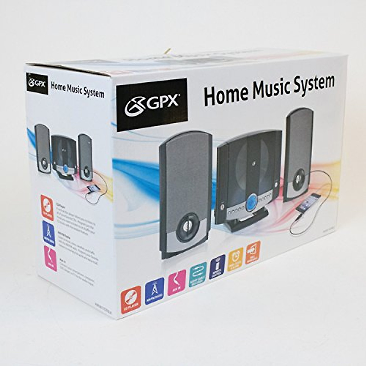 GPX HM3817DTBK Home Music System with Remote and AM/FM Radio black — 🛍️ ...