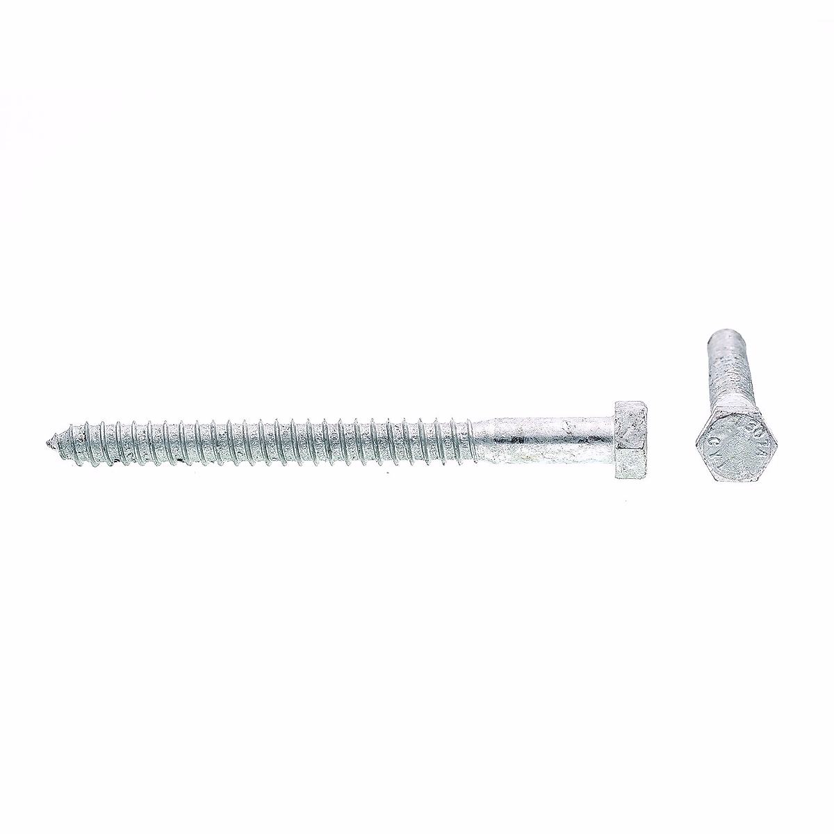 Prime-Line 9057170 Hex Lag Screws, 1/2 In. X 6 In., A307 Grade A Hot Dip Galvanized Steel (25 Pack)