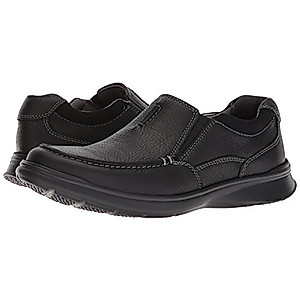 Clarks Men's Cotrell Free Shoe, black oily leather, 13 Wide US