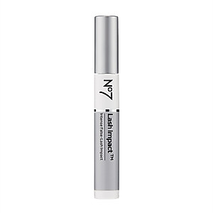 No7 Lash Impact Mascara - Black - Volumizing Mascara for False-Lash Effect - Smudge-Free Formula for Lengthening Lashes with Oversized Cone Brush Applicator (7ml)