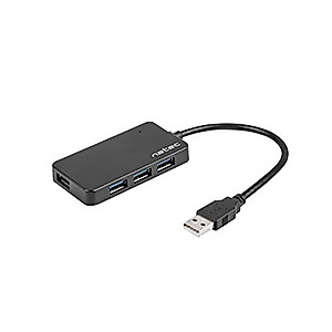 Natec HUB USB 3.0 Moth 4-Ports, Black