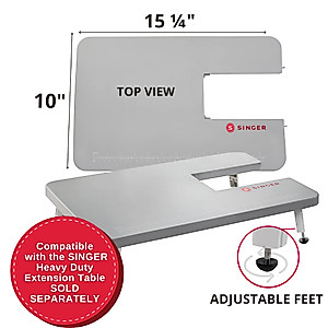 SINGER | 4411 Heavy Duty Sewing Machine With Accessory Kit & Foot Pedal - 69 Stitch Applications - Simple & Great For Beginners