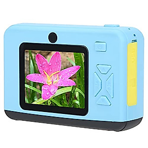 20MP HD Children Digital Camera,2.0in IPS Screen AntiDrop Video Recording Camera Children Memory Card 32GB Selfie Video Toddler Camera for Girls Boys Birthday Gift(Blue)