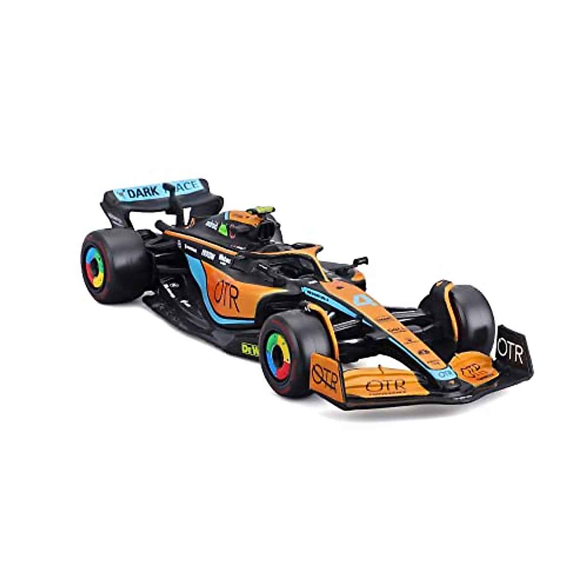 Bburago B18-38063N Formula 1 MCLAREN F1 MCL 36 (2022) Norris 1:43 Scale Die-Cast Collectible Race Car, Assorted Colours