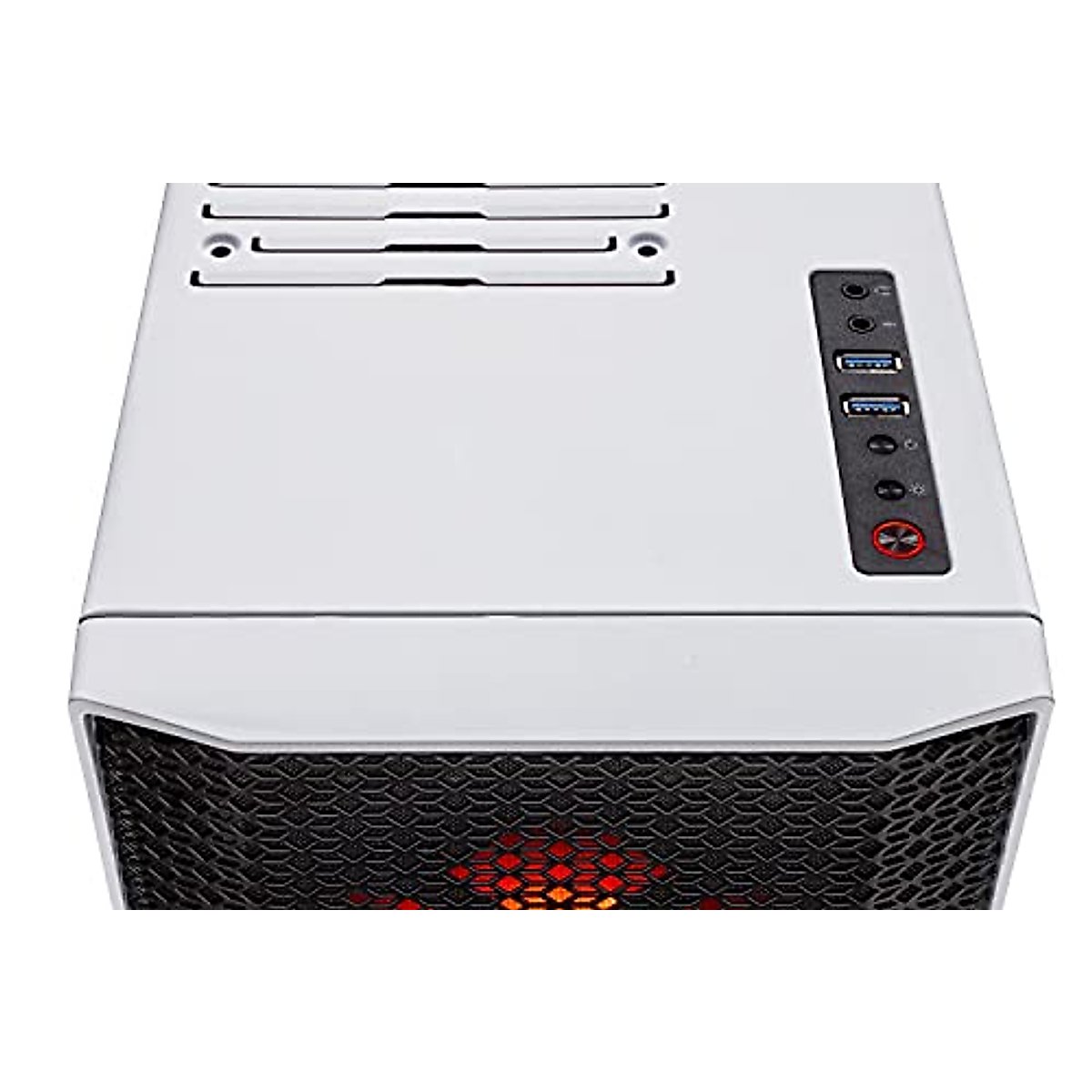 Skytech Gaming Blaze 3.0 Gaming Computer PC Desktop - Intel i3-10100F, GTX 1650, 500GB SSD, 8GB DDR4 3000, RGB Fans, AC WiFi, Windows 10 Home 64-bit, White