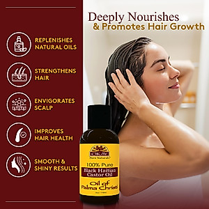 OKAY BLACK HAITIAN CASTOR OIL 4oz / 118ml